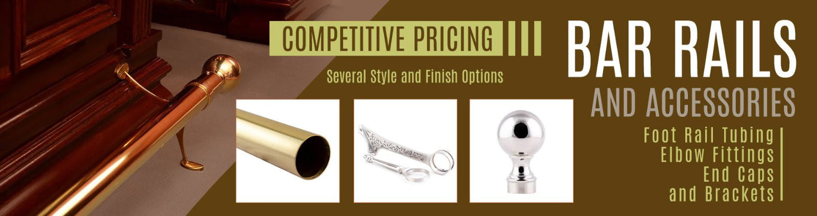 Foot Rails - Bar Products — Bar Products