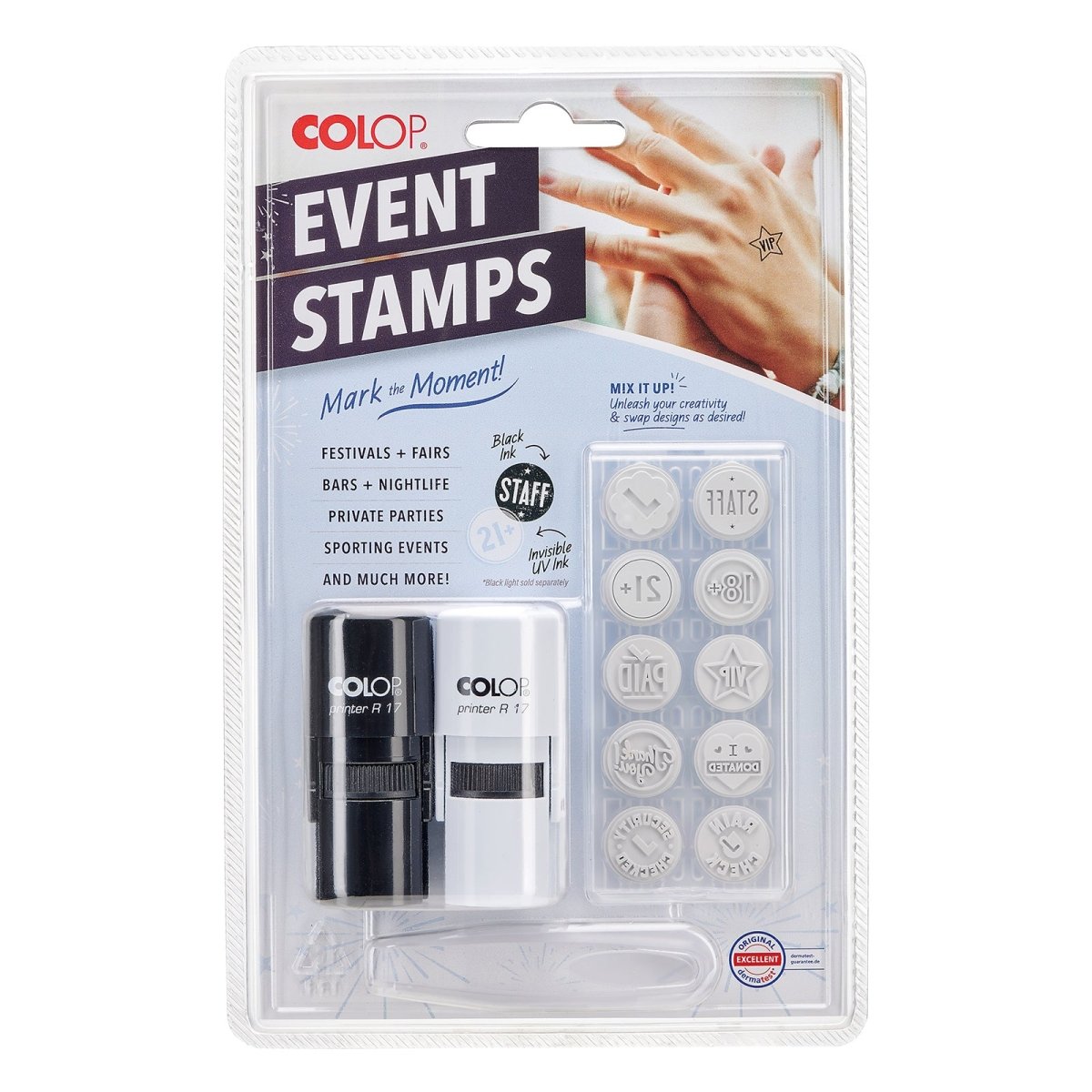 2 Pack Event Stamp Set — Bar Products