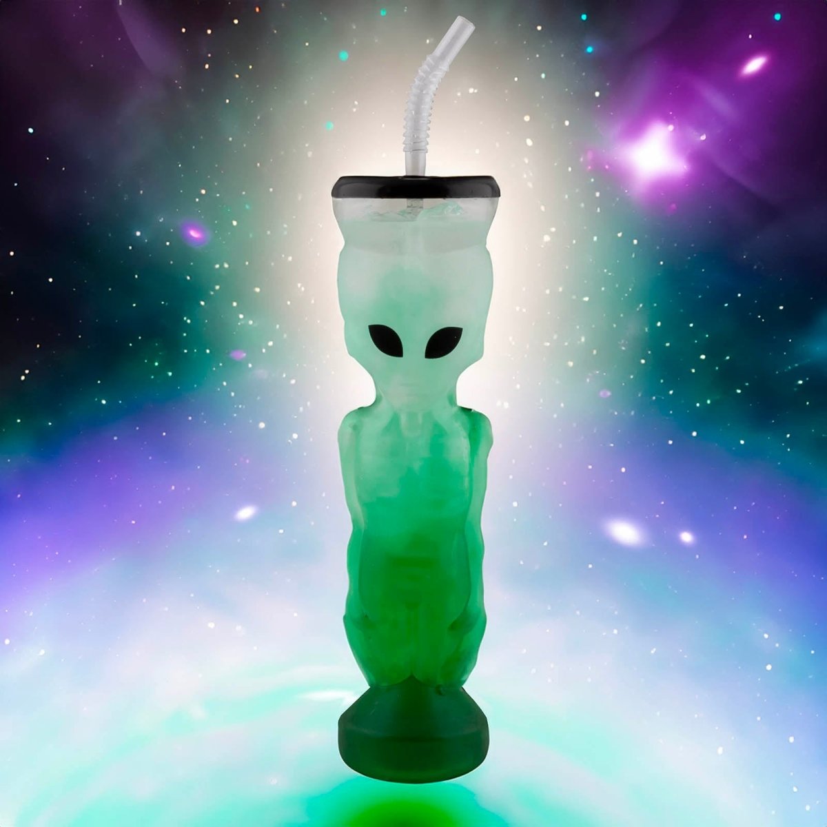 BarConic® Alien Party Yard Cup with Lid and Straw - 27 oz. — Bar Products