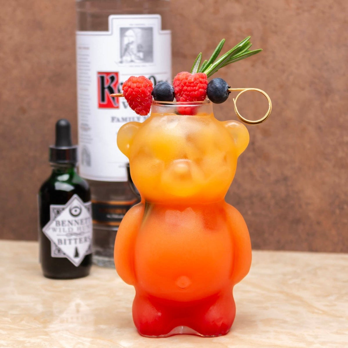BarConic® Teddy Bear Glass - 11.5oz - Bar Products — Bar Products