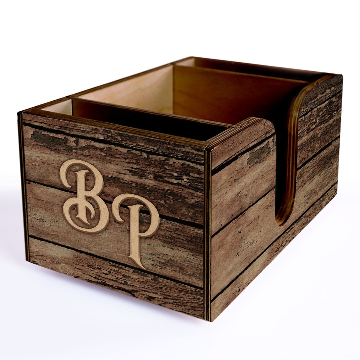 Customizable Wooden Bar Caddy - Whiskey Bar — Bar Products