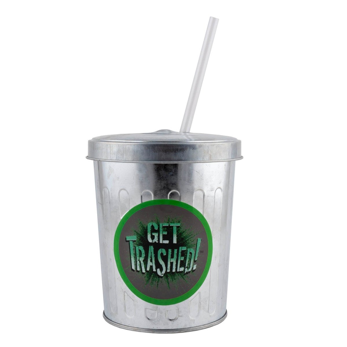 Metal Trash Can Novelty Cup - 30 ounce - Bar Products — Bar Products