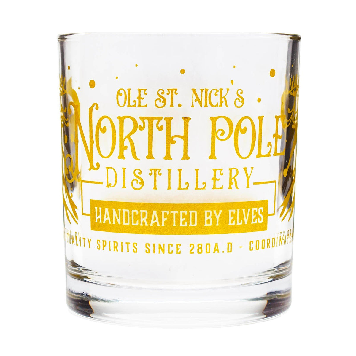 BarConic® Christmas Collection Glassware - North Pole Distillery - 10 ...