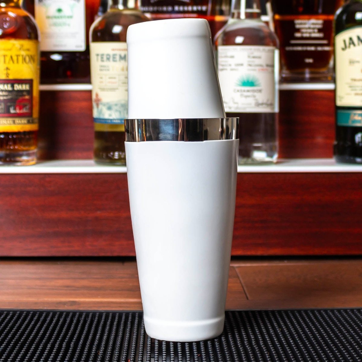 Vinyl Weighted Shaker Set - White — Bar Products