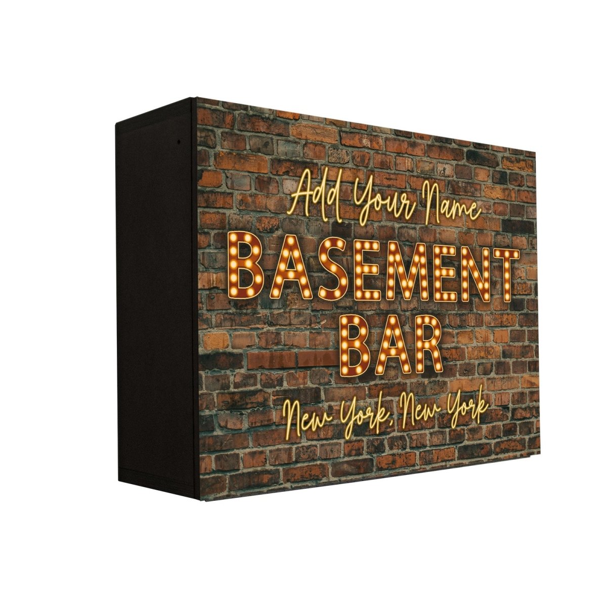 Murphy Walbar™ - 24x18 Customizable Basement Bar Design - Handcrafted ...