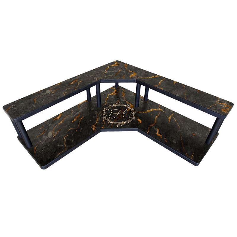 Custom Counter Caddies™ - "Marble Monogram" Themed Artwork - Multiple ...