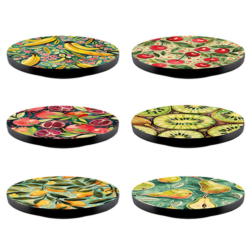 Lazy Susan - Watercolor Fruit - 3 Different Sizes - For Kitchen Table ...