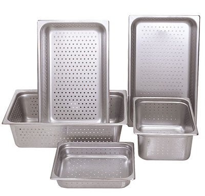 Steam Table Pans - 24 Gauge Anti-Jam - Perforated — Bar Products