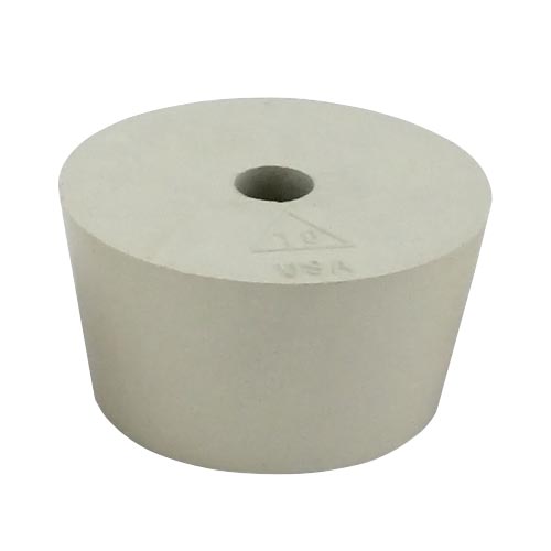 # 7 Bung - Rubber Stopper - with Airlock Hole - Bar Products — Bar Products