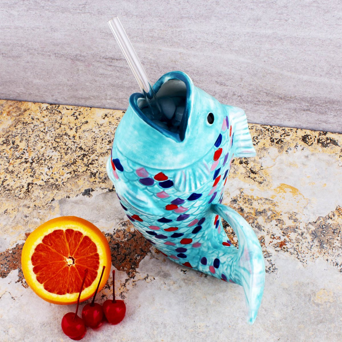 BarConic® Tiki Drinkware - Rainbow Fish - 18 ounce - Bar Products — Bar ...