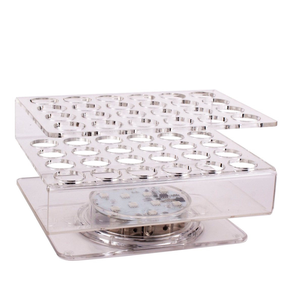 Multi-Color LED Light Up Test Tube Trays – 24 Hole — Bar Products