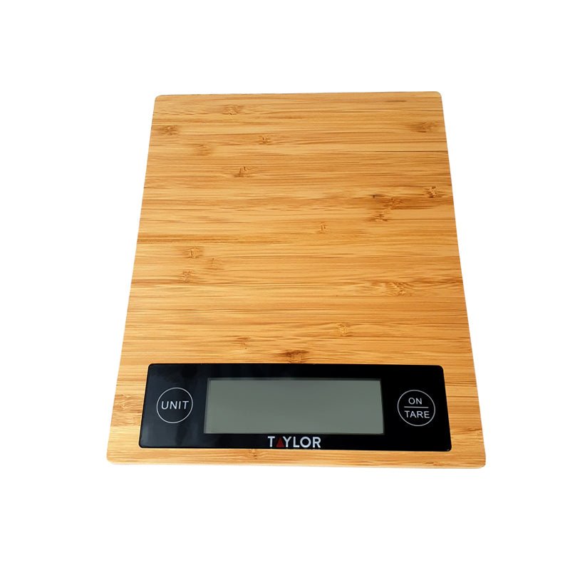 Digital Kitchen Scale - Bamboo — Bar Products