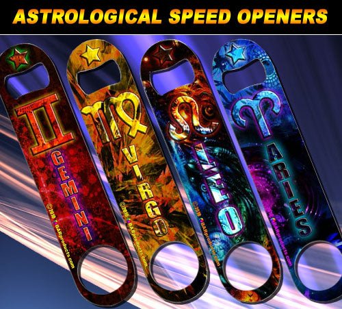 Speed Bottle Opener / Bar Key - Zodiac Series - Bar Products — Bar Products