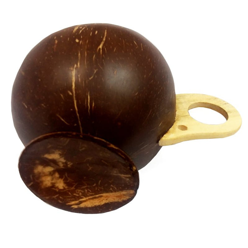 BarConic® Real Coconut Cup with Handle - 14oz. — Bar Products