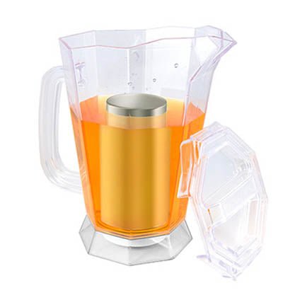 Polar Pitcher® with Aluminum Cylinder - 60 Ounce — Bar Products