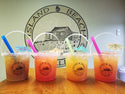 32 oz Plastic Rum Buckets with Custom Sticker — Bar Products