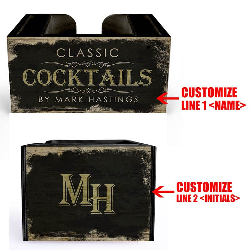 Wooden Bar Caddies – Storage & Organization — Bar Products