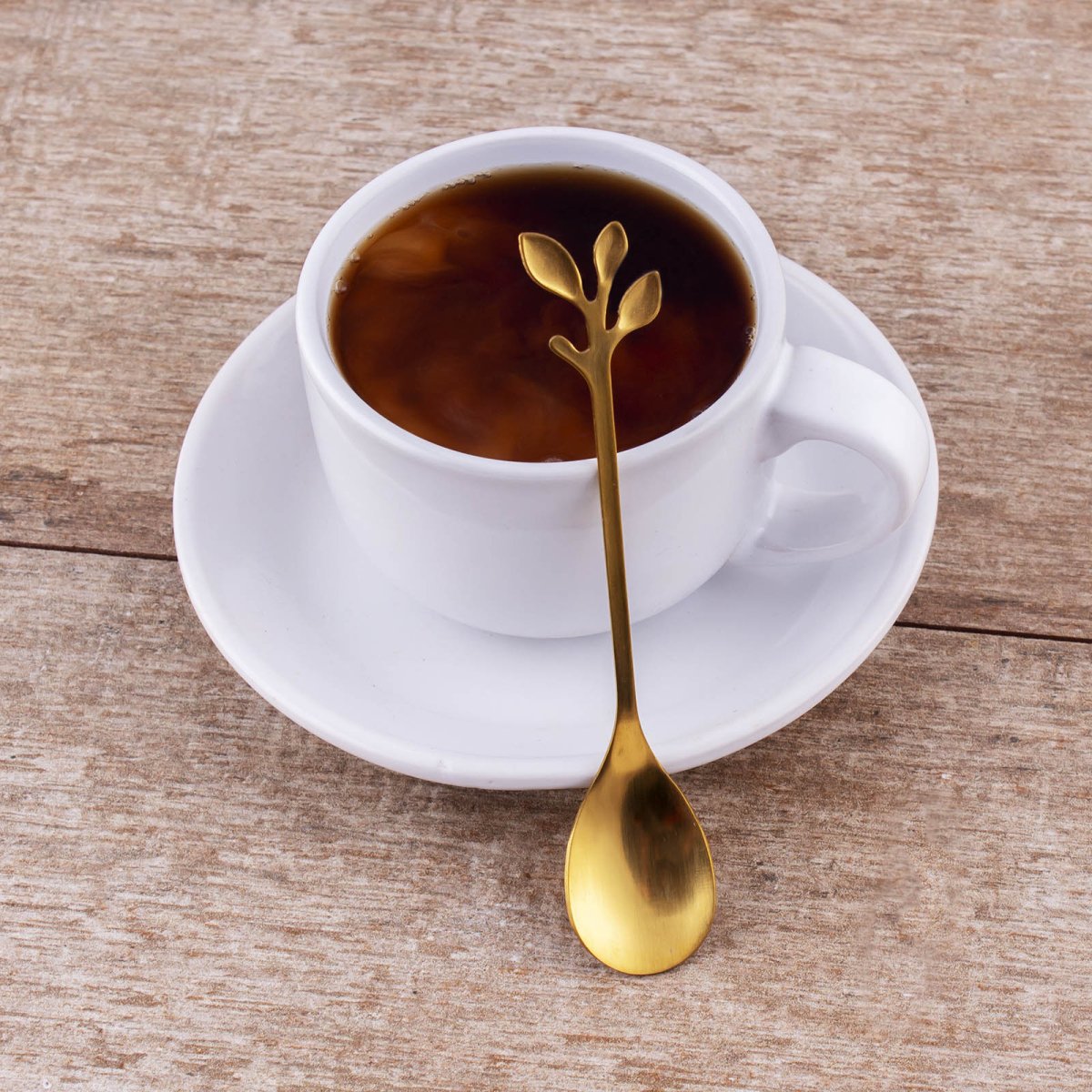 Demi Leaf Spoon (Stainless Steel or Gold Option) — Bar Products
