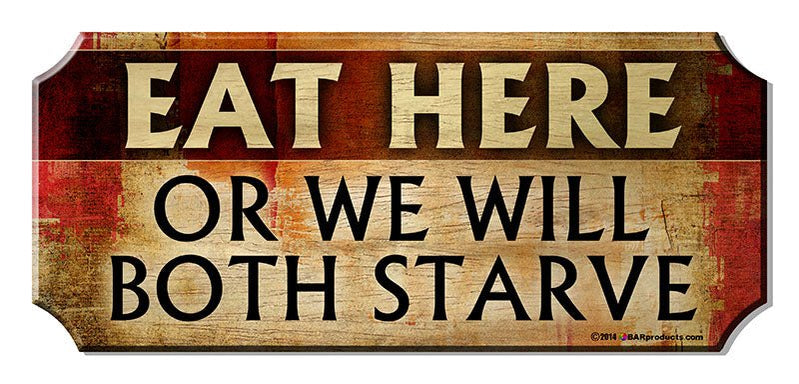 Plaque Bar Signs & Large Bar Signs — Bar Products