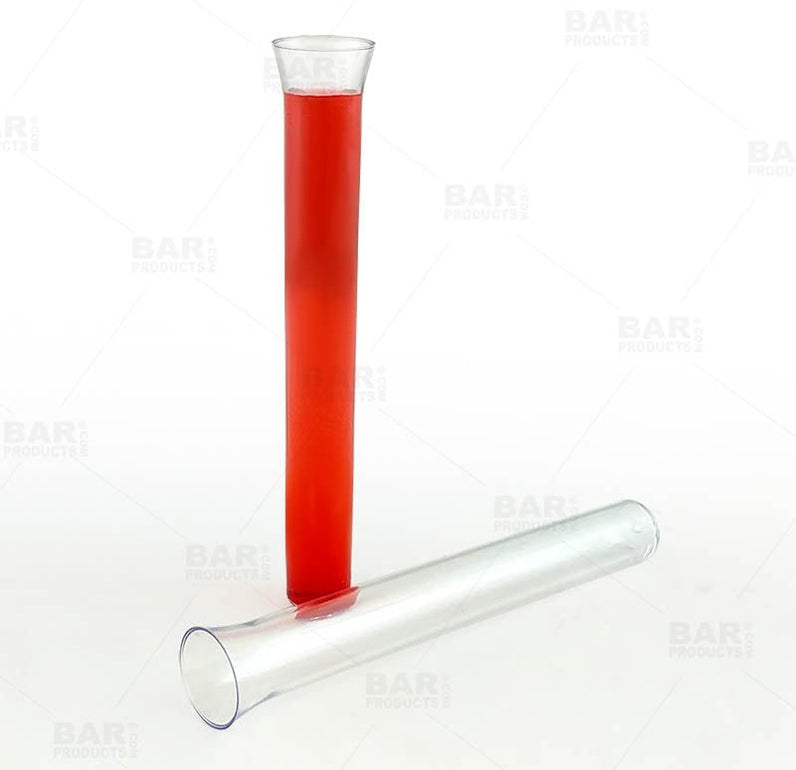 Test Tubes with Flat Bottom - Clear 25ml - 25 Pack — Bar Products