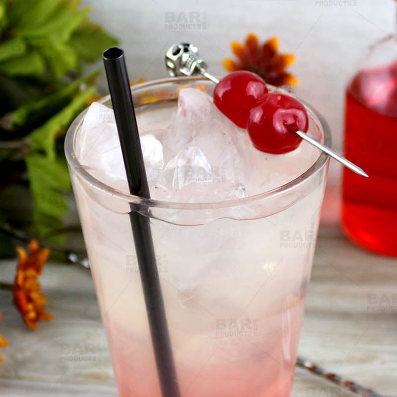 Olea™ Metal Cocktail Straw - Gun Metal Plated — Bar Products