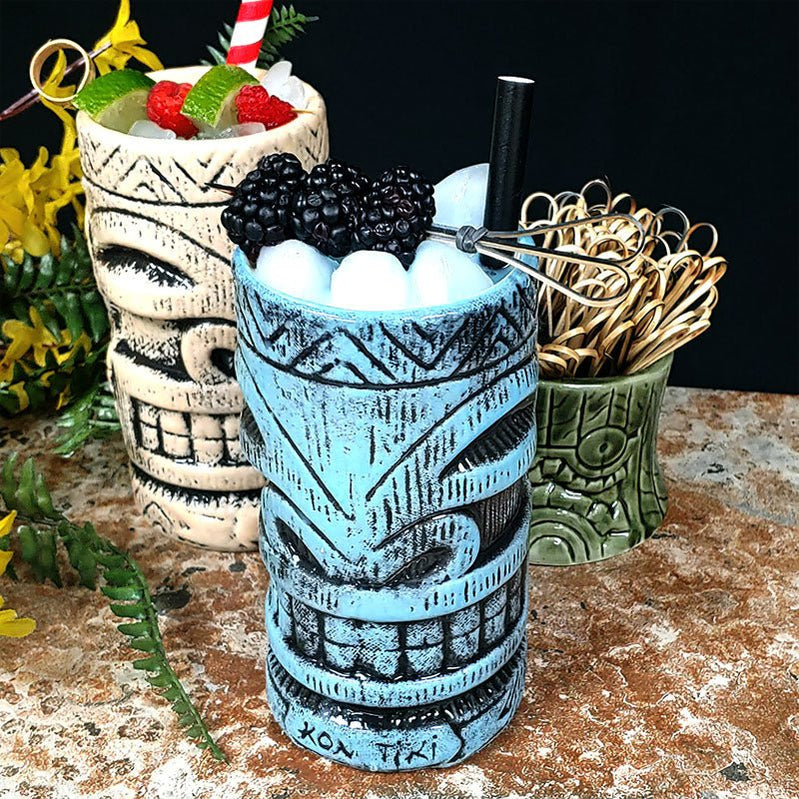Ceramic Tiki Mugs — Bar Products