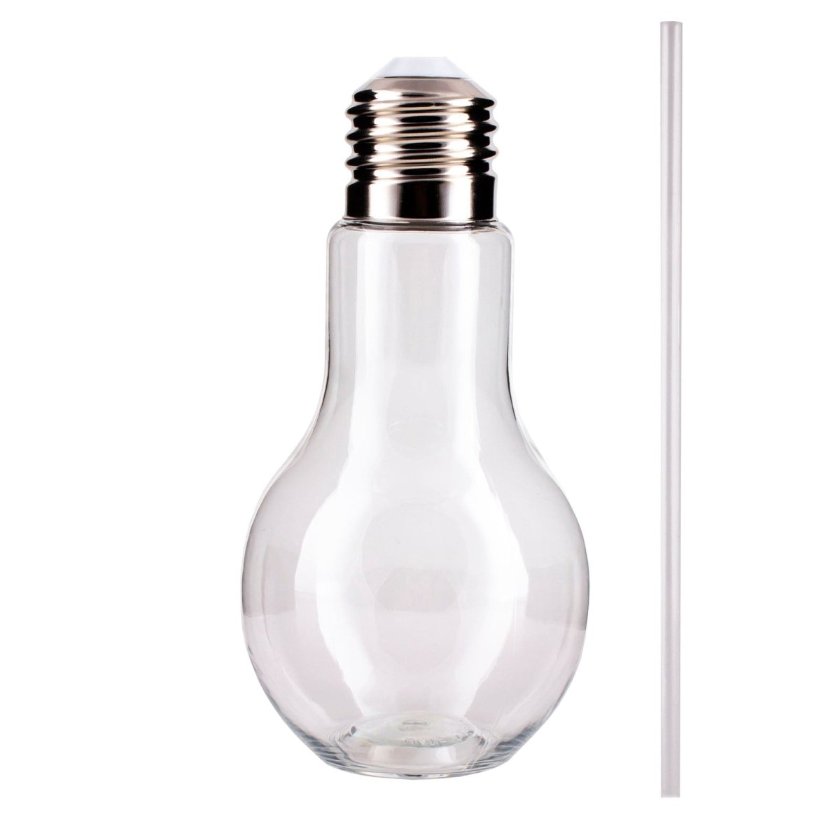 Light Bulb Cup with Lid & Straw - 16 ounce — Bar Products