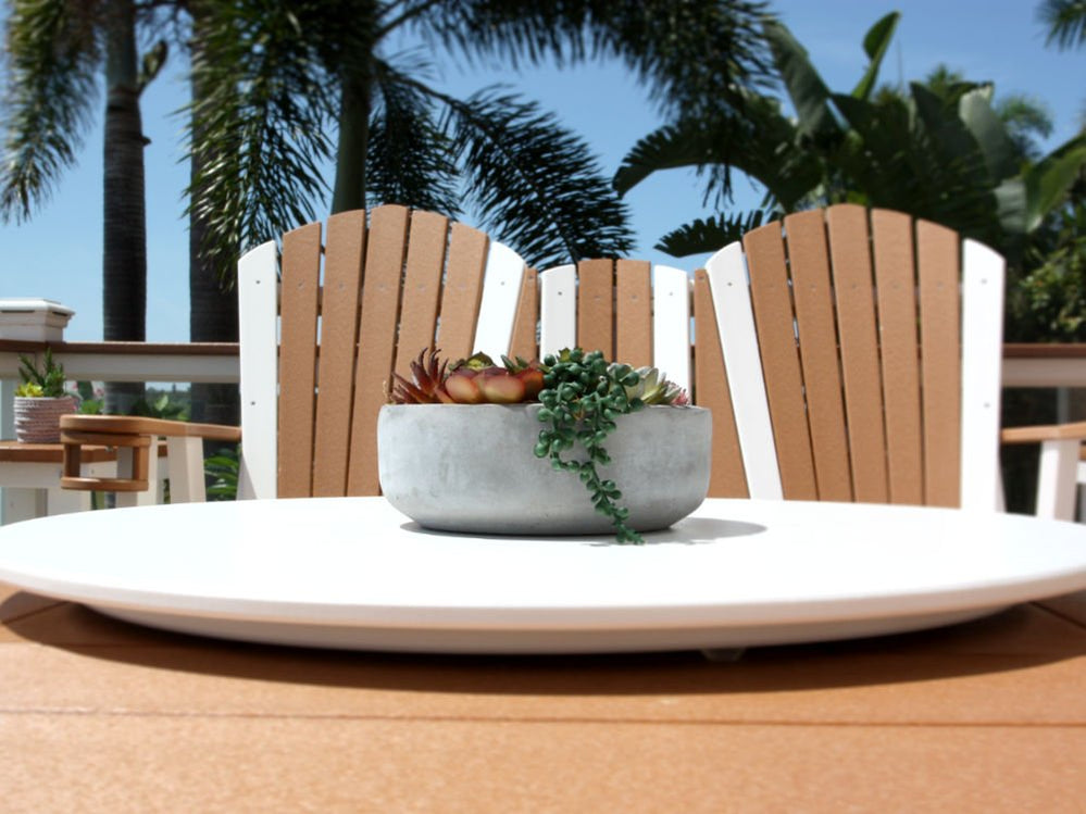 Outdoor Lazy Susan for Fire Pit or Patio Table Furniture — Bar Products