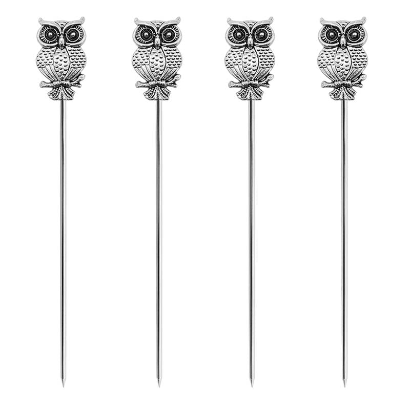 BarConic® Owl Cocktail Picks - 4 Pack - Bar Products — Bar Products