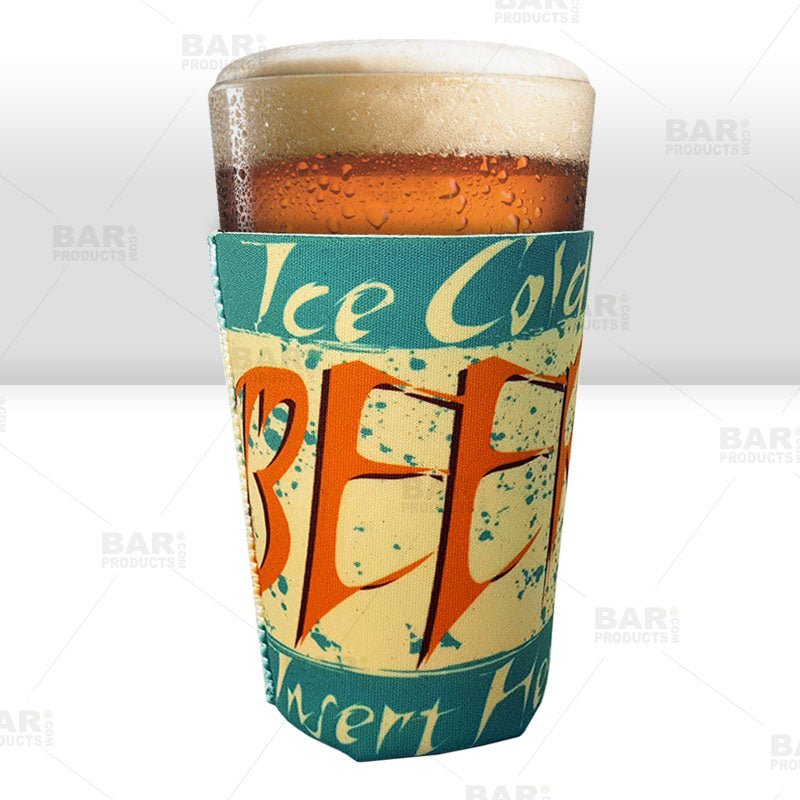 Pint Glass Cooler - Ice Cold Beer Insert Here — Bar Products