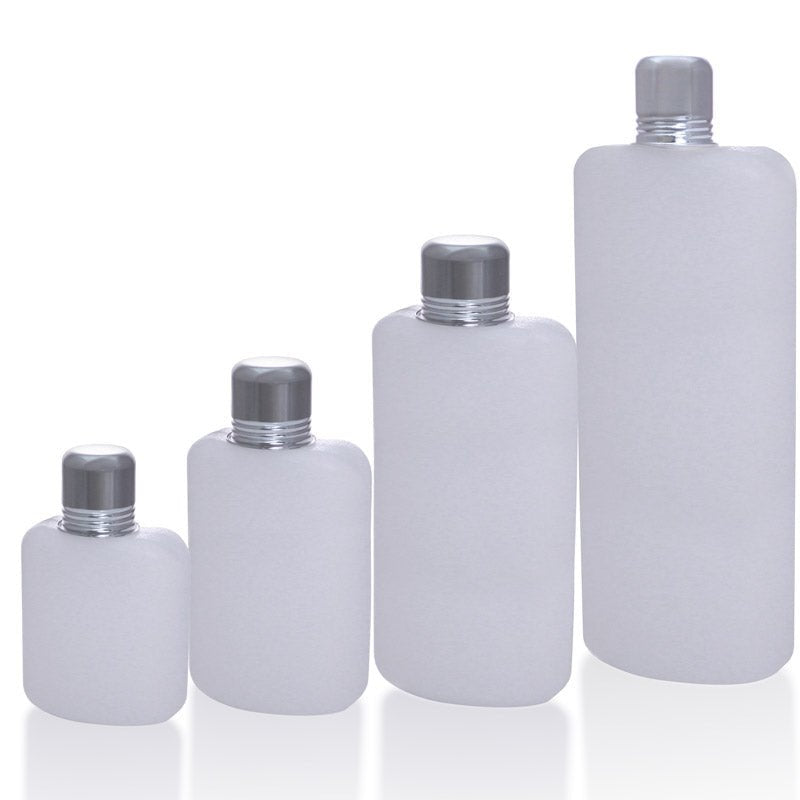 Plastic Flask - Available in 4 Sizes — Bar Products