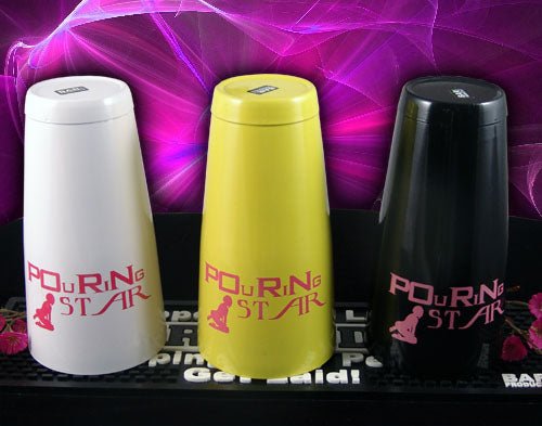 Cocktail Shaker Tin - POuRiNg Star 28 ounce - Color Options — Bar Products