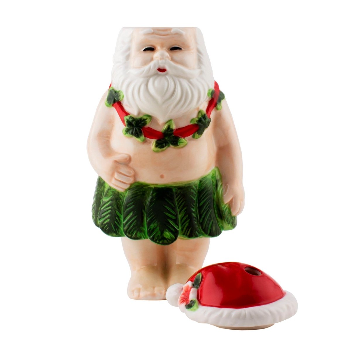 BarConic® Tiki Drinkware - Hula Claus - 14 ounce — Bar Products