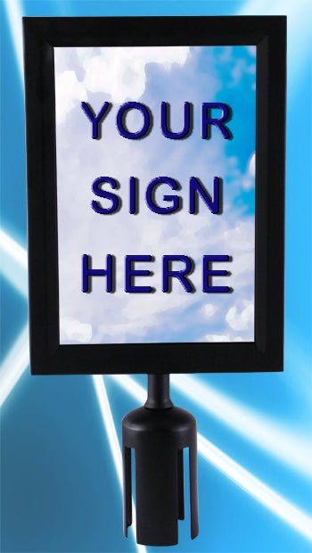 Sign Frame for Sign Pole — Bar Products