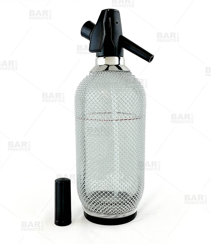 BarConic® Soda Siphon - Glass w/ Mesh - 1 Liter - Bar Products — Bar ...