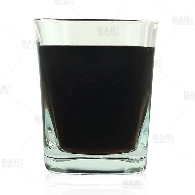 BarConic® Glassware - Square Shot Glass - 2.25oz - Bar Products — Bar Products