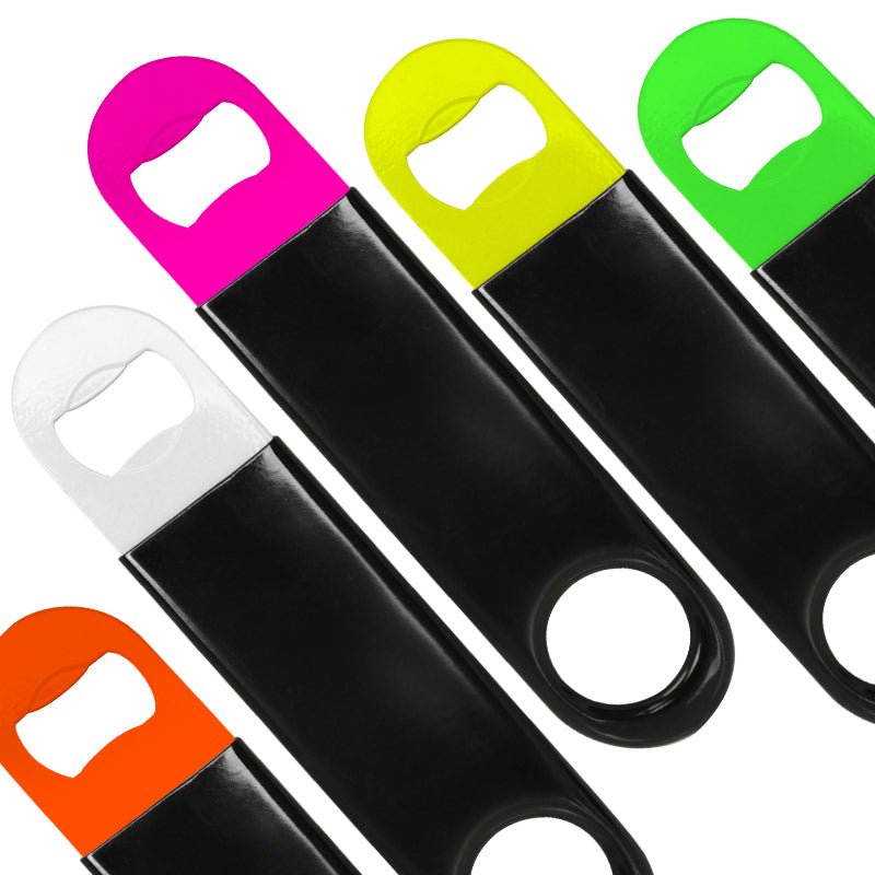 VinylWorks™ Black Vinyl Coated Speed Openers - Bar Products — Bar Products